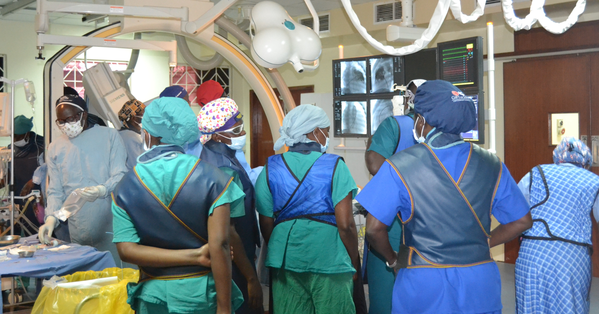 3D patient specific models prove integral to life saving vascular surgery.