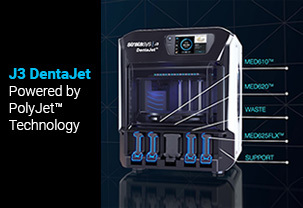 How the J3 DentaJet Printer Works - Video