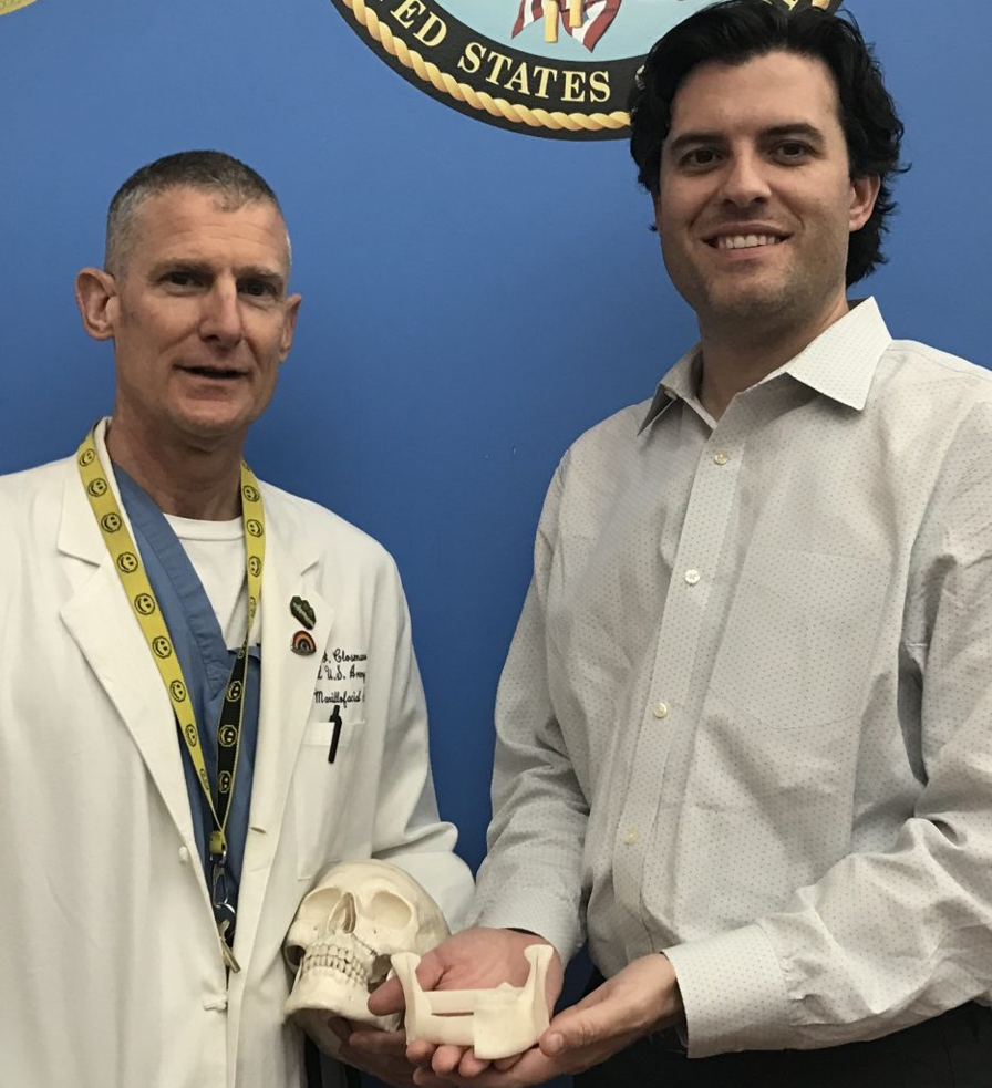 VA Surgeons Harness 3D Printing for Mandibular Surgeries