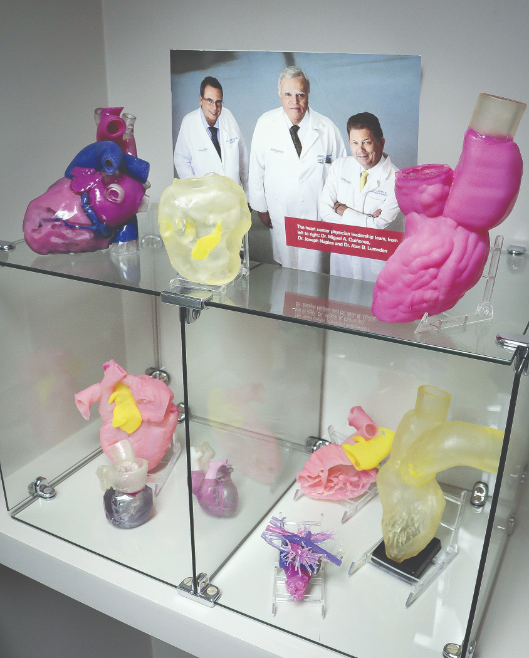 3D Print Bureau of Texas Creates Intricate Heart Models