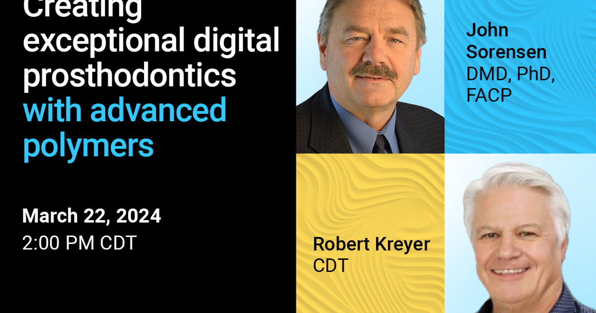 Unlocking the Future of Prosthodontics: Advanced Polymers | Webinar