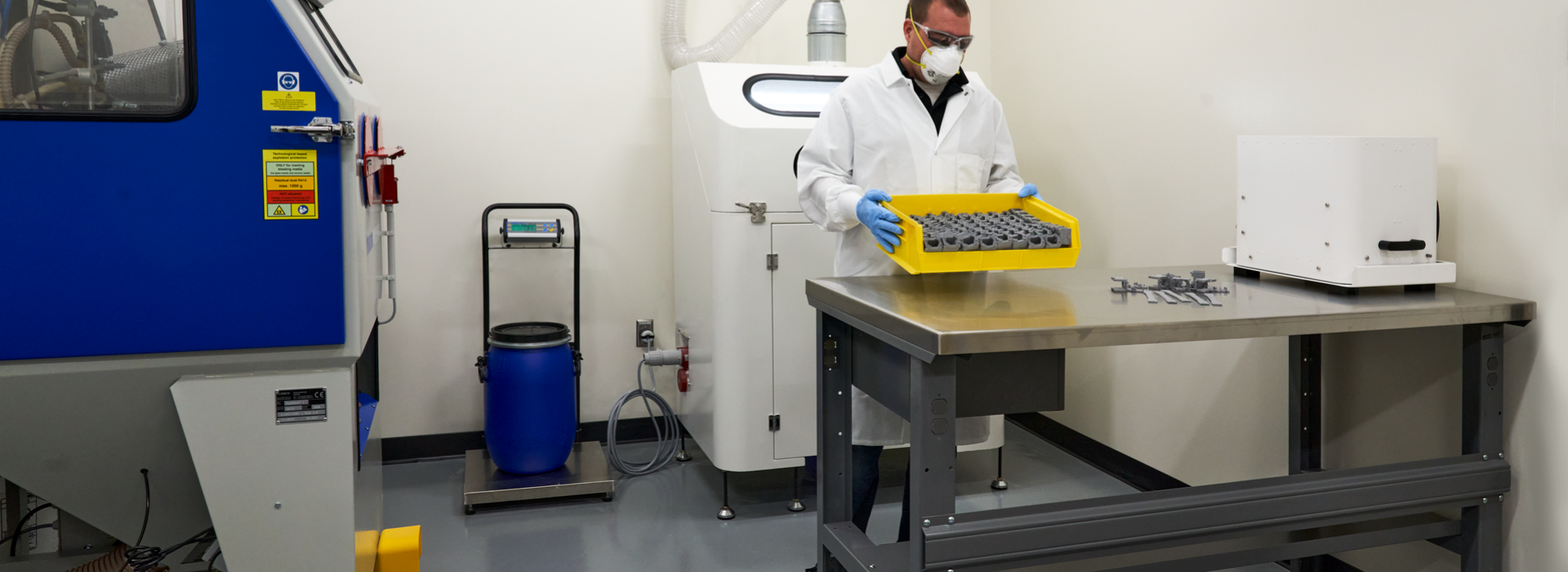 Never before seen: The H350 3D printer's full workflow shown live