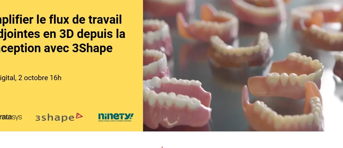 Créer des prothèses dentaires 3D monolithiques | Aria Digital 2025